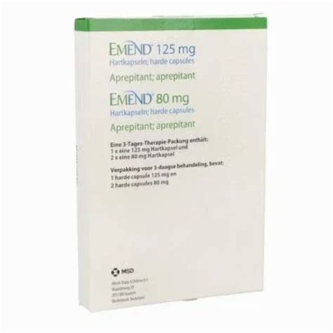 125mg80mg Emend Aprepitant Capsules At ₹ 1400box Nagpur Id