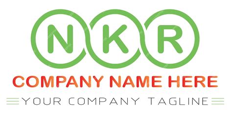 Premium Vector Nkr Letter Logo Design