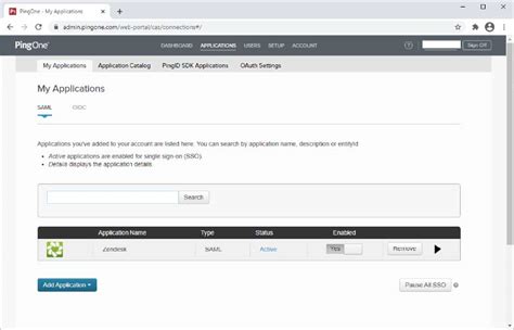 Configuring SAML SSO With Zendesk And PingOne Configuration Guides