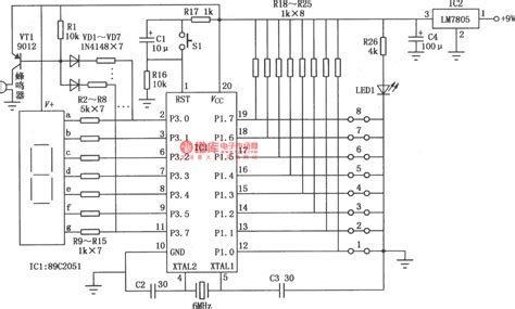 Digital Display Eight Circuit Disconnection Detector Composed Of