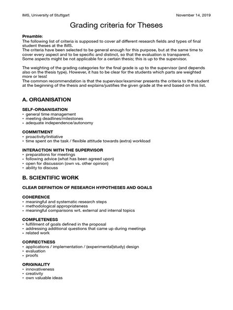 Thesis Grading Pdf Thesis Cognition