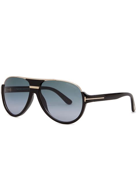 Tom Ford Dimitry Aviator Style Sunglasses Harvey Nichols