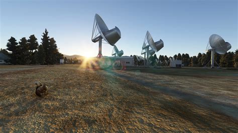 Allen Telescope Array Seti Institute For Microsoft Flight Simulator Msfs