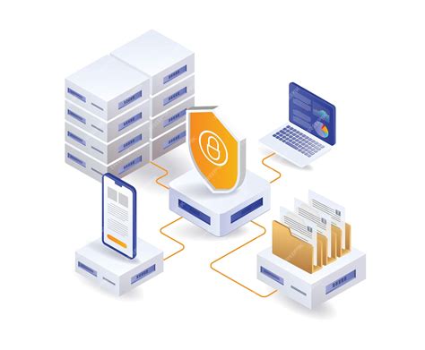 Premium Vector Management Of Cloud Server Endpoint Data Security Analysis