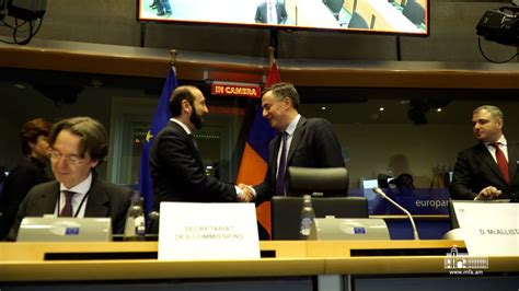 ՀՀ ԱԳ նախարար Արարատ Միրզոյանի ելույթը Եվրոպական խորհրդարանի արտաքին հարցերով կոմիտեում Youtube