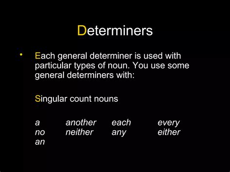Determiners Ppt
