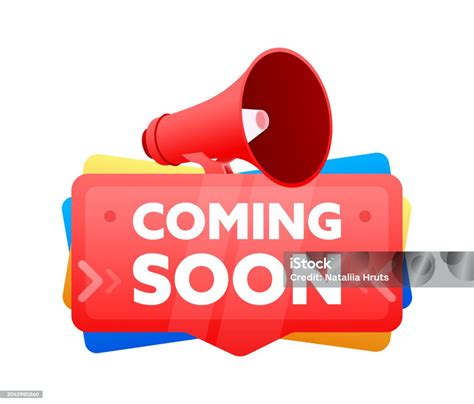개봉박두 확성기 배너 라벨이 있는 배지 마케팅 및 광고 벡터 일러스트 레이 션 거미줄에 대한 스톡 벡터 아트 및 기타 이미지 거미줄 광고 기민 Istock