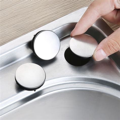 Stainless Steel Sink Tap Cover Replacement Penutup Lubang Sinki Kepala Paip Shopee Malaysia