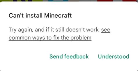 Wont Let Me Install Mc Rminecraft