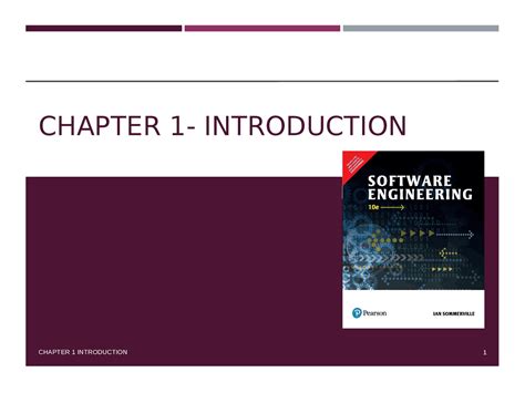 Introduction To Software Engineering Slides Software Engineering