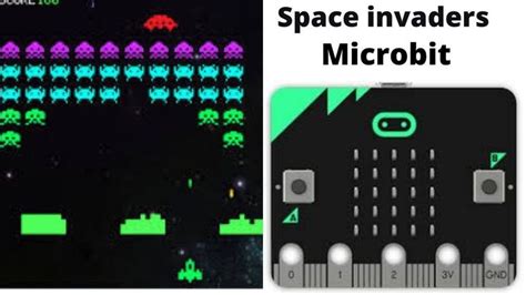 Space Invaders Game Part Microbit