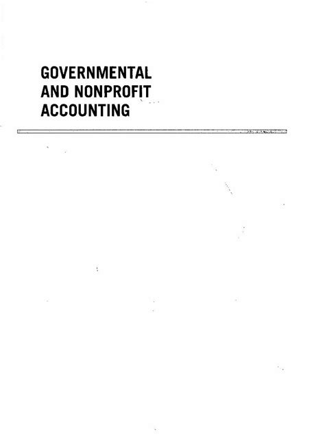 pdf governmental and nonprofit accounting · pdf filechapter 1 governmental and nonprofit