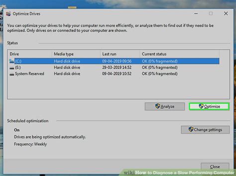 how to diagnose a slow performing computer with pictures
