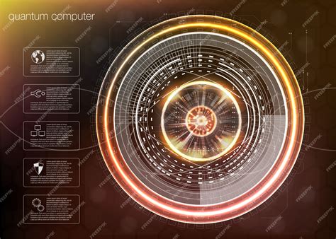 Premium Vector Quantum Computing Big Data Algorithms Quantum