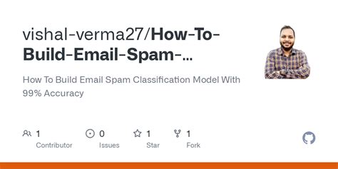 Github Vishal Verma27how To Build Email Spam Classification Model With 99 Accuracy How To