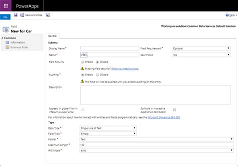 Create And Edit Columns For Microsoft Dataverse Using Power Apps