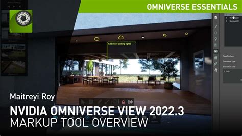 Nvidia Usd Presenter 20223 Markup Tool Overview Omniverse 2020