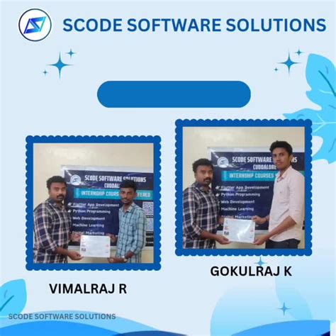 Scode Software Solutions On Linkedin Fllutter Flutterinternship