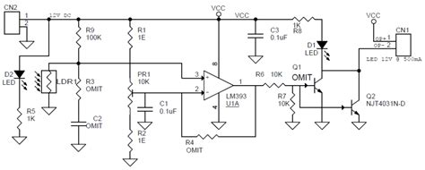Dark Sensitive Switch Led Light Electronics Lab