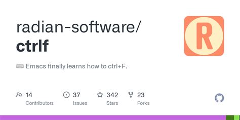 github radian software ctrlf ⌨️ emacs finally learns how to ctrl f