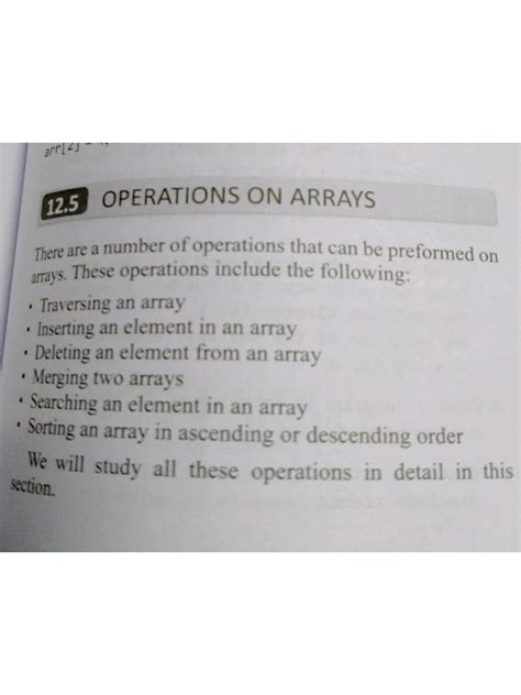 1d Array Programming Notes Pdf