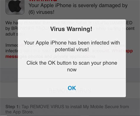 What To Do If You See An Iphone Trojan Virus Detected Popup Simplymac