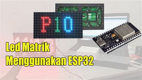Membuat Jam Digital Dengan Esp32 Dan Sinkronisasi Ke Ntp Tepat Waktu Dengan Presisi Youtube