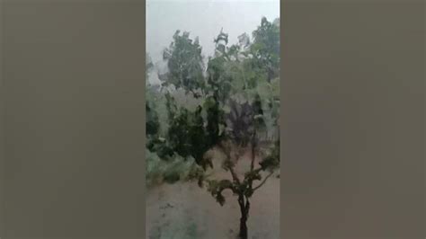 сильный дождь с градом гроза залило всё 🫣 Youtube