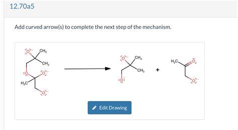 Solved A Add Curved Arrow S To Complete The Next Step Chegg Com