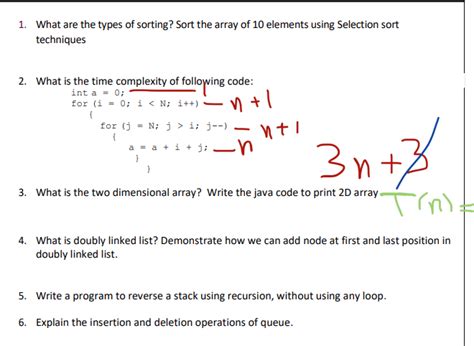 Solved What Are The Types Of Sorting Sort The Array Of Chegg Com