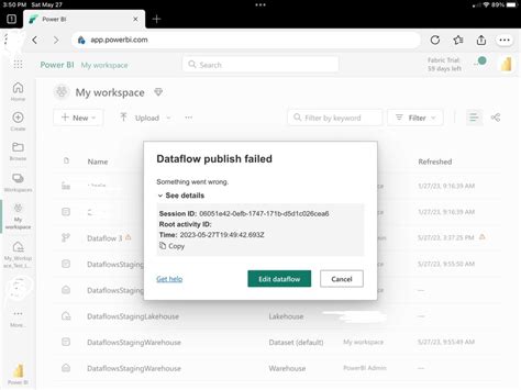 Dataflows Gen 2 Wont Store Lake House Credentials Microsoft Fabric Community