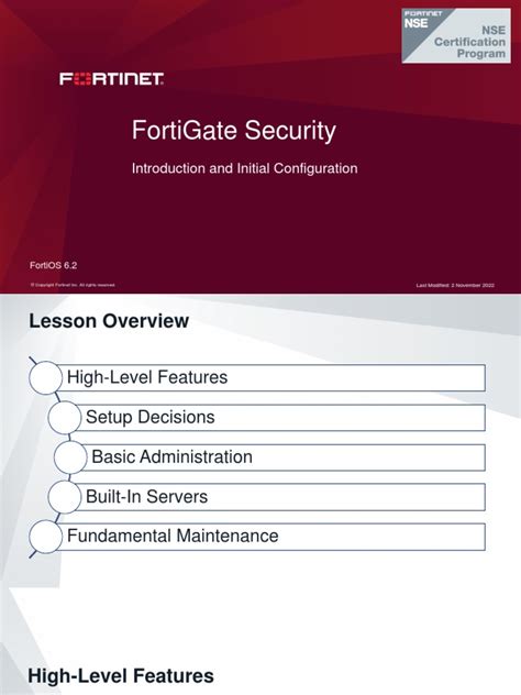 Fortigate Sec 01 Introduction Pdf Domain Name System Ip Address