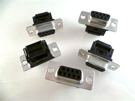 D Type 9 Way Socket Gold Pins Idc Mount Om0244b Rich Electronics