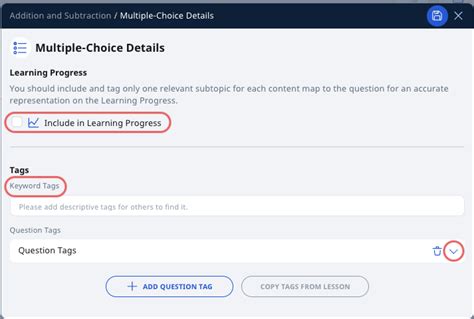 B Vii Add Question Tags