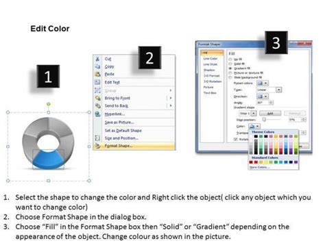 Stages Colorful Circular Flow Chart Business Plans Outline PowerPoint Slides