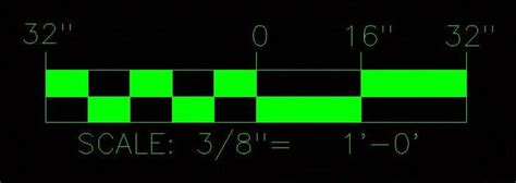Dynamic Scale Bar Dwg Block For Autocad