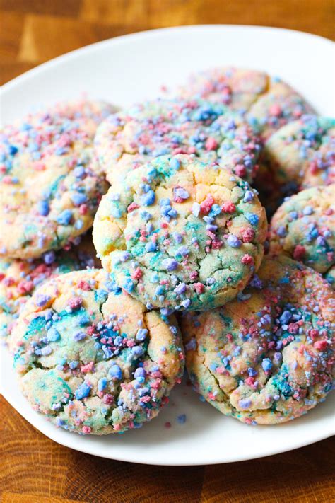 Cotton Candy Cookies Life And Sprinkles By Taryn Camp