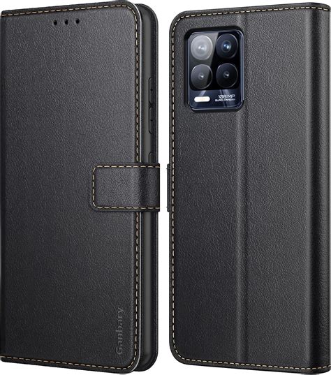 Ganbary Handyhülle für Realme 8 / Realme 8 Pro 4G Hülle, Premium Leder ...