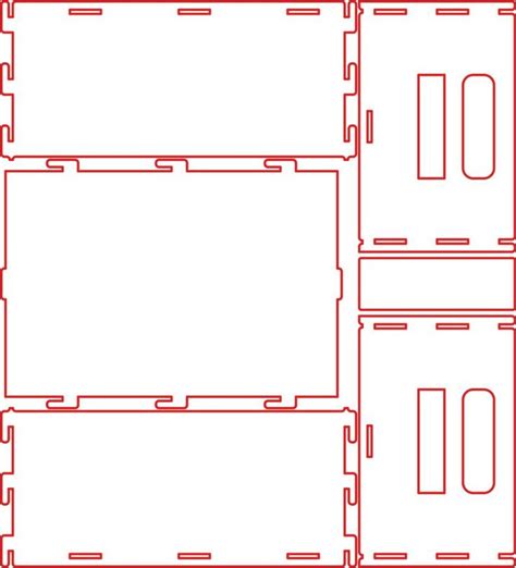 Storage Box Cnc Vector Model Files Dxf Svg Cdr Pdf Vector Etsy Cnc Storage Box Wooden