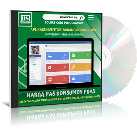 Jual Source Code Aplikasi Inventori Barang Berbasis Web Berbahasa