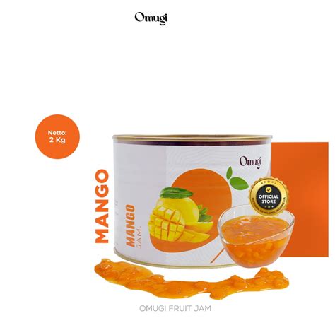Jual Omugi Fruit Jam Selai Filling Buah Asli Import 40 Daging Buah