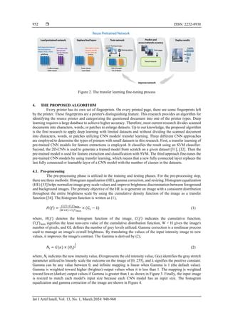 Source Printer Identification Using Convolutional Neural Network And