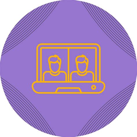 Online Class Vector Icon 28007622 Vector Art At Vecteezy