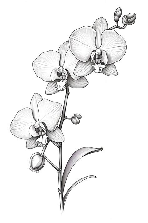 Best 12 How To Draw An Orchid Plant In 8 Easy Steps Artofit