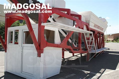 بچینگ پلانت پرتابل قابل حمل و نقل Mpd160 مادگسل