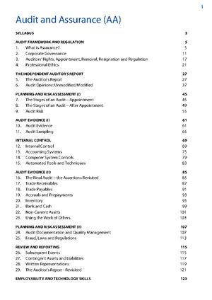 Audit And Assurance Audit And Assurance It Is Often Not Possible To Check Things For Yourself