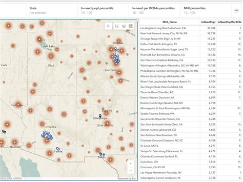 ArcGIS Online Map Based Dashboard Upwork