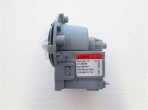 Universal Dishwasher Drain Pump Askoll M231 XP | Original Parts