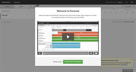 Harvest Forecast Schedule Learning Harvest