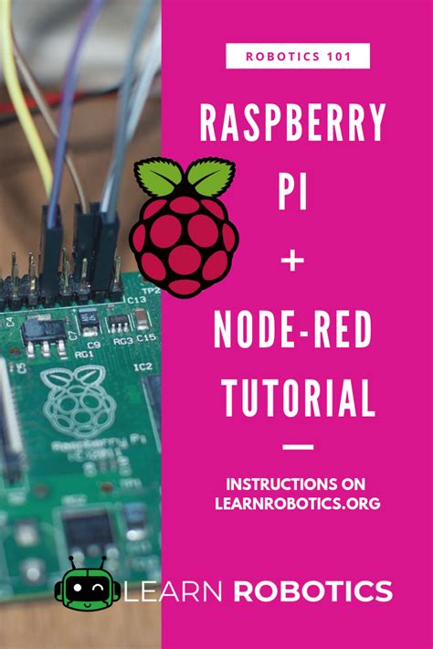 Raspberry Pi Node Red Programming Tutorial Learn Robotics Artofit